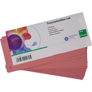 Trennstreifen STREIT 10,5x24cm 190g rot | rot | 5058501